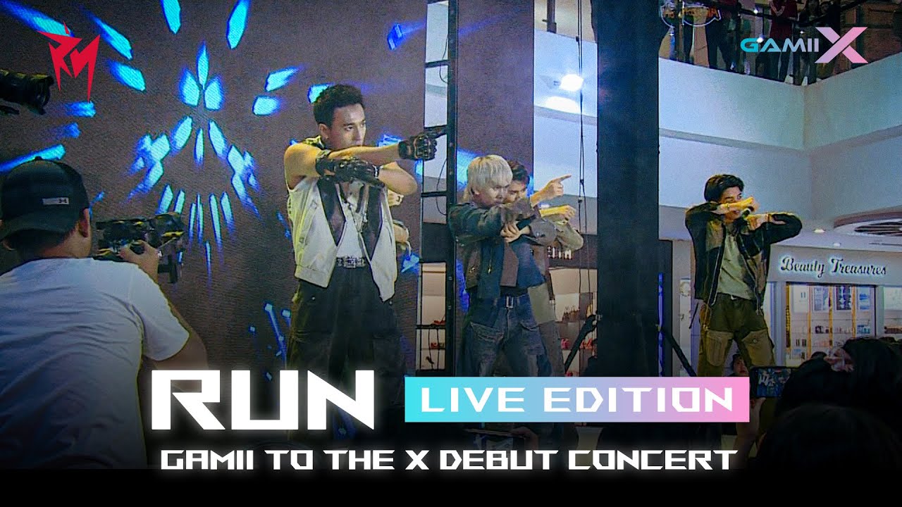 GAMII X - RUN [Live Edition] - YouTube