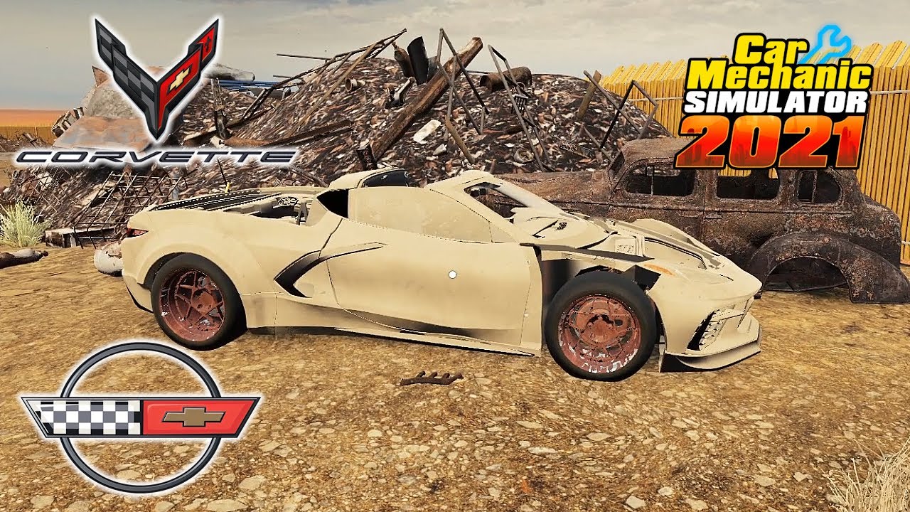 Corvette C8 Restoration - Car Mechanic Simulator 2021 - Drag Racing DLC ...