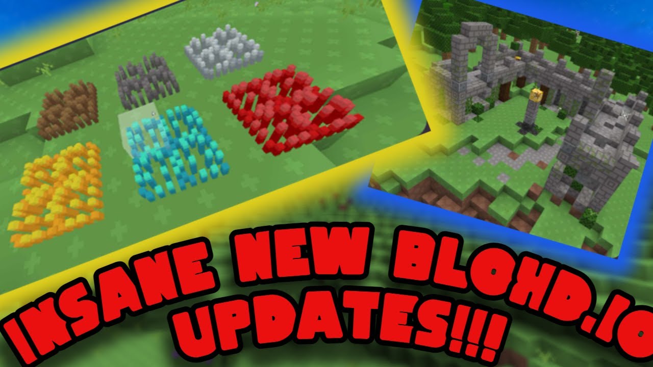 THE NEW SPIKE AND RUINS UPDATE IN BLOXD.IO!!? || BLOXD.IO UPDATE - YouTube