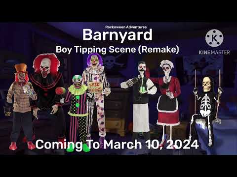 Rockoween Barnyard Boy Tipping Scene Remake Coming Soon!