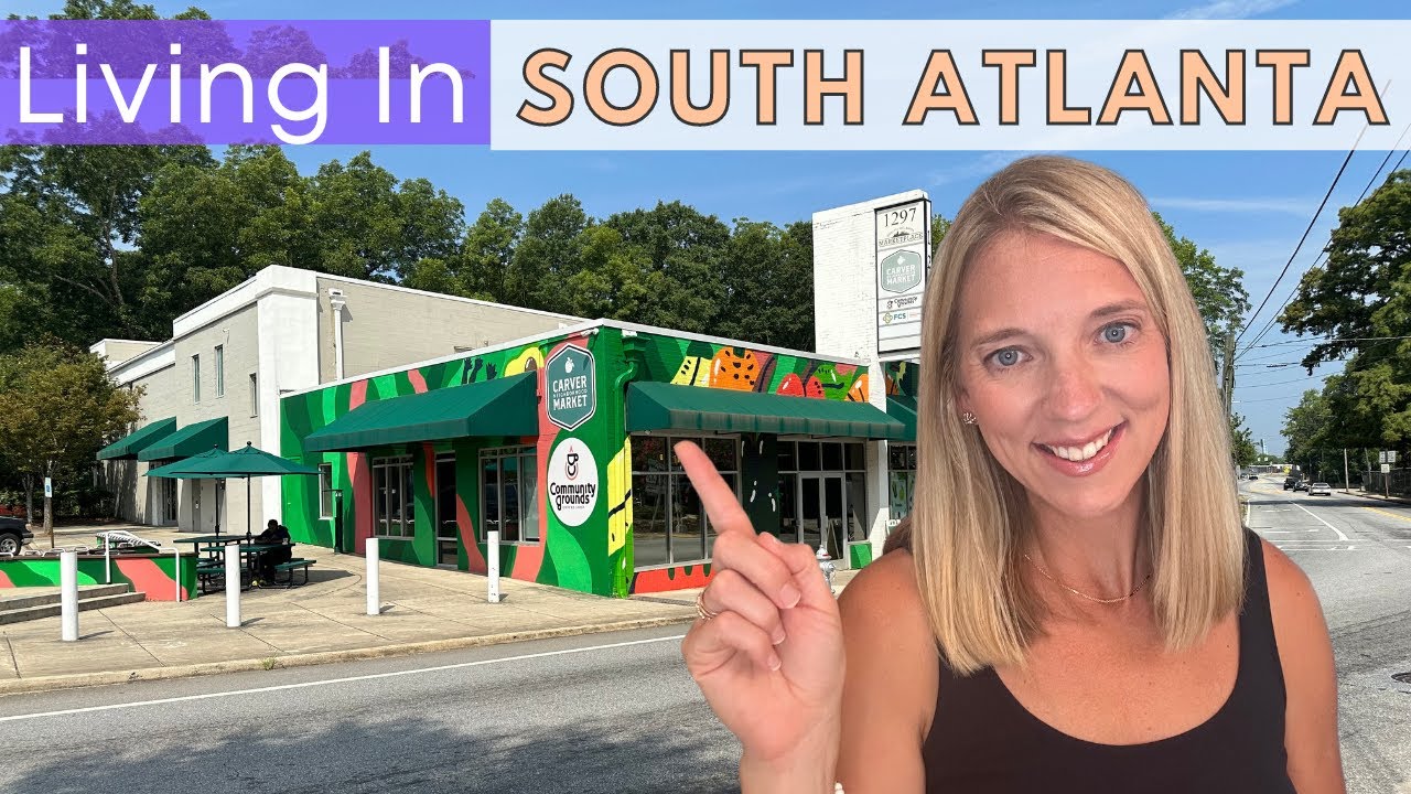 South Atlanta Neighborhood VLOG Tour | Atlanta neighborhoods - YouTube