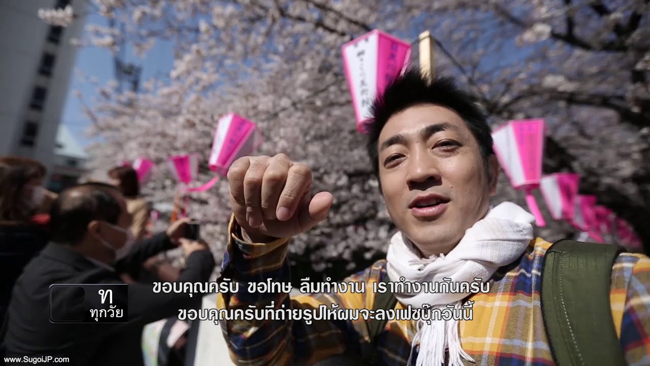 ฮานามิ ปิกนิกใต้ต้นซากุระกลางโตเกียว บรรยากาศดีมากกก !! SUGOI JAPAN ...