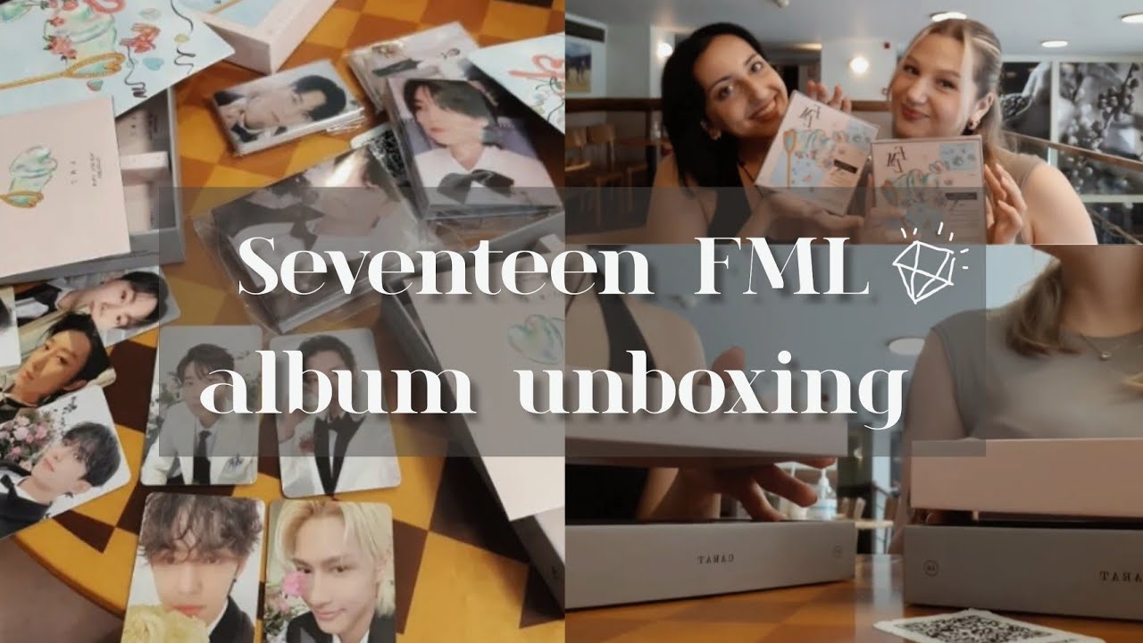 Unboxing Seventeen FML album CARAT version ♡ - YouTube