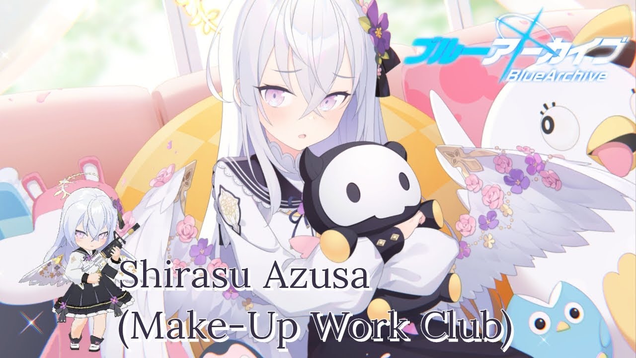 Blue Archive | Relationship Story with Shirasu Azusa [Episode 1 - 4 ...
