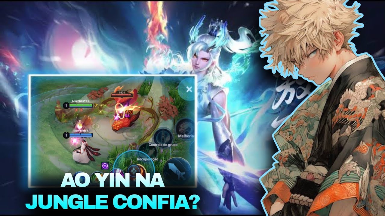 FAZENDO TODOS OS PERSONAGENS DO HONOR OF KINGS NA JUNGLE - AO YIN - YouTube