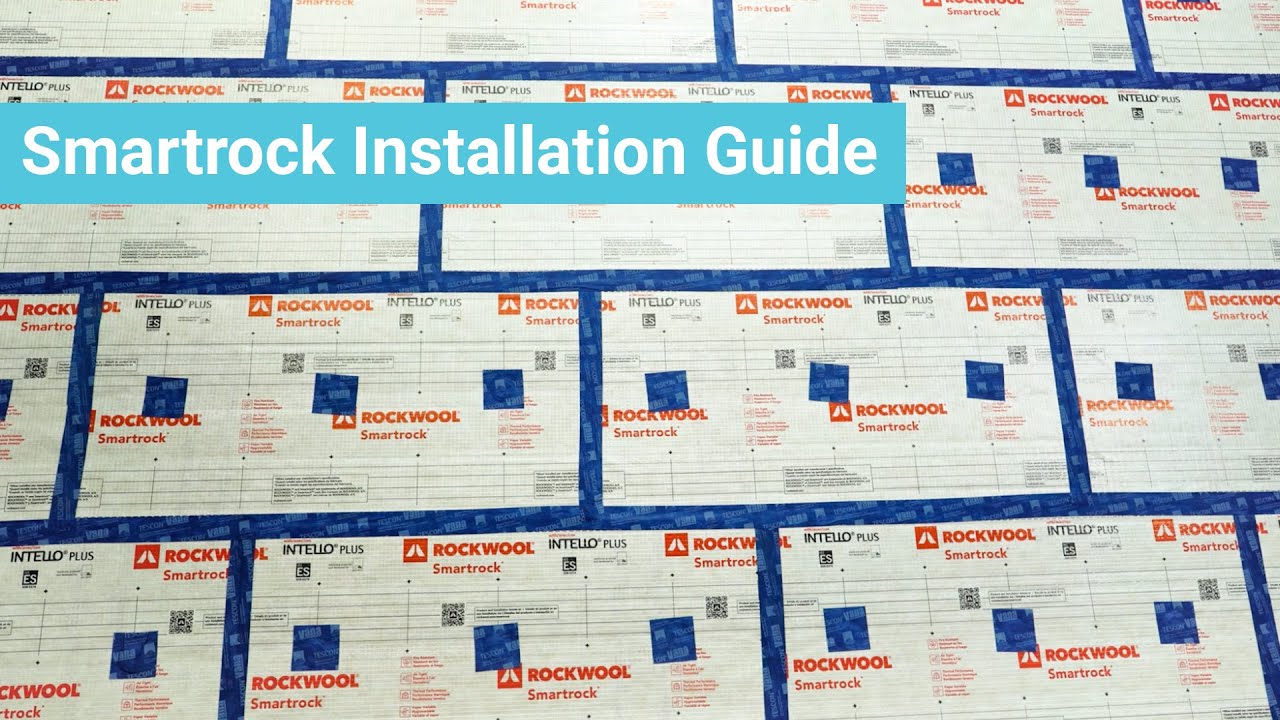 ROCKWOOL Smartrock Installation Guide - YouTube