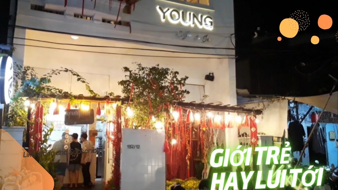 REVIEW YOUNG COFFEE & TEA BAR IN SAIGON - YouTube