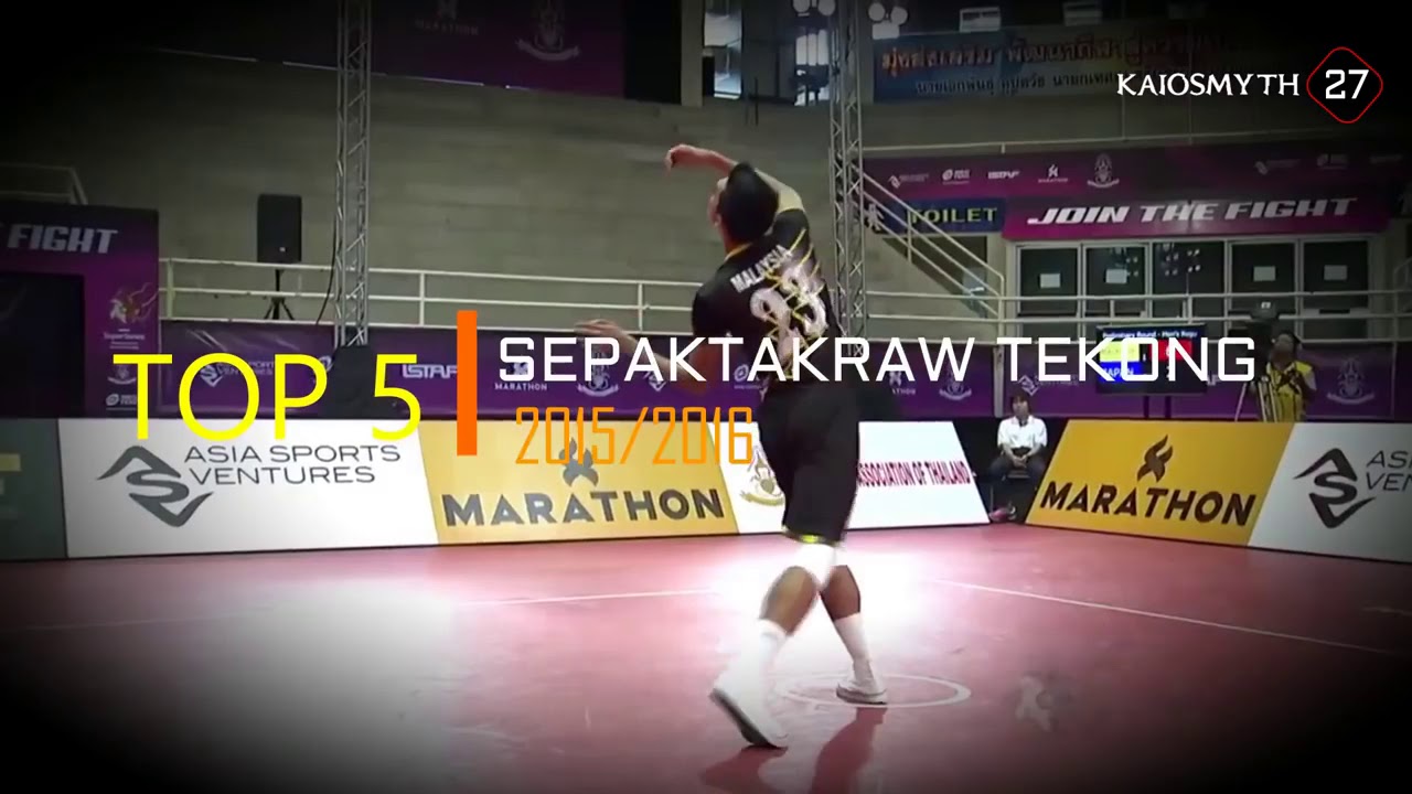 Sepak Takraw, servis kuda - YouTube