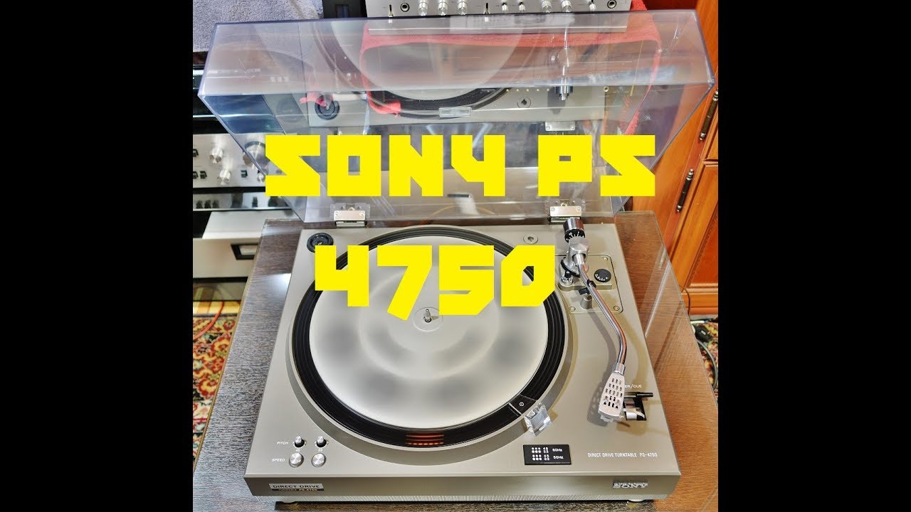 Sony PS-4750. Video review with disassembly. Видеообзор с разборкой ...