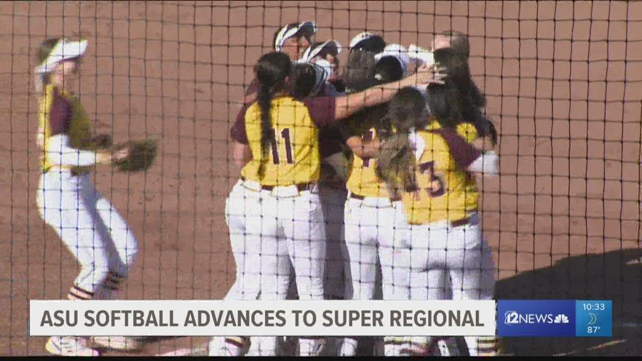 ASU softball moves on to NCAA Super Regional - YouTube