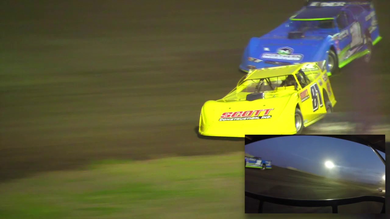 Mississippi Thunder Speedway May 1 heat race with Troy Springborn - YouTube