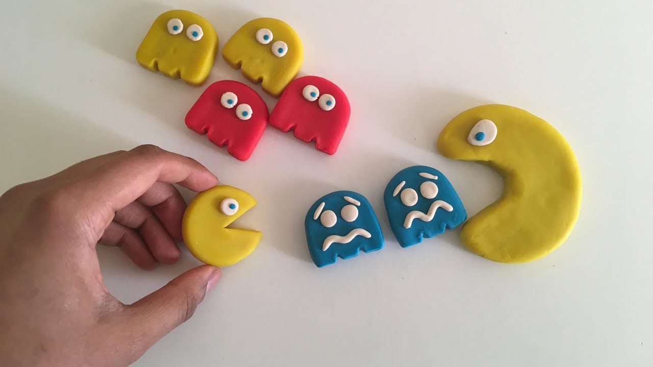 Crazy Stop Motion Monster Pacman -Play Doh - YouTube