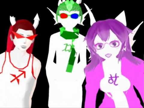 [MMD] Homestuck Sprites Test - YouTube