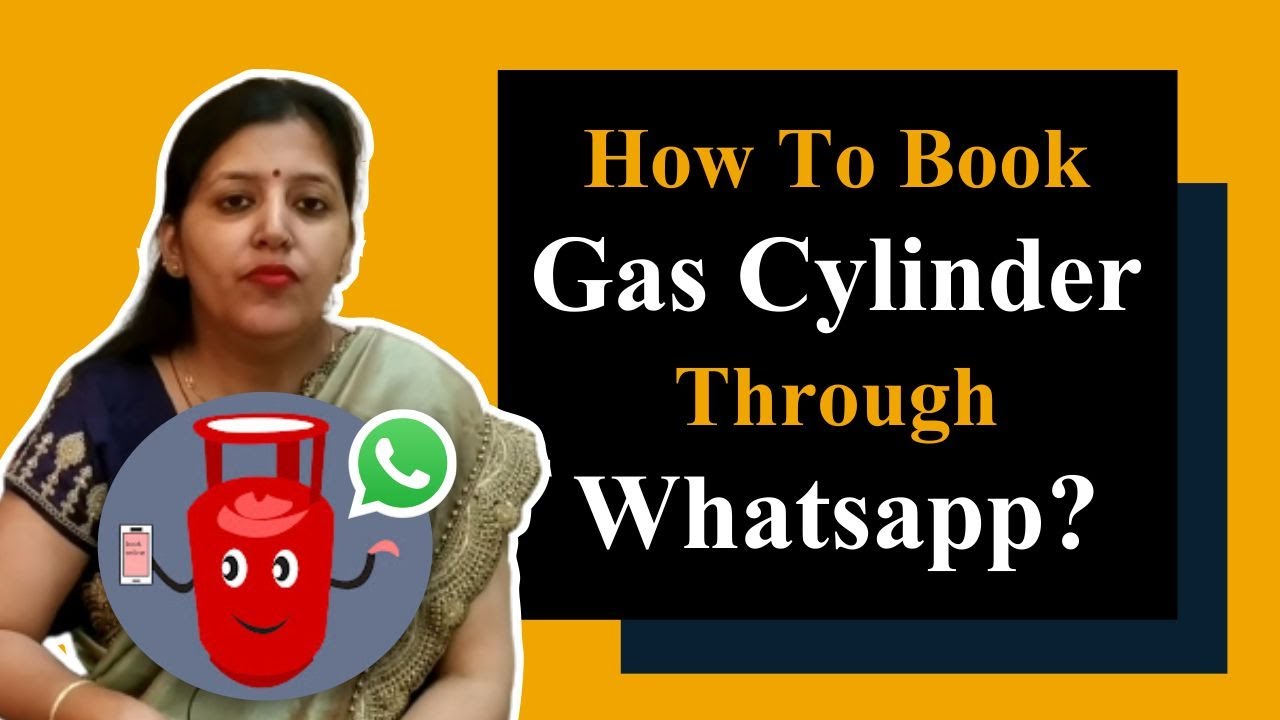How To Book Gas Cylinder Through Whatsapp? #bookgas - YouTube