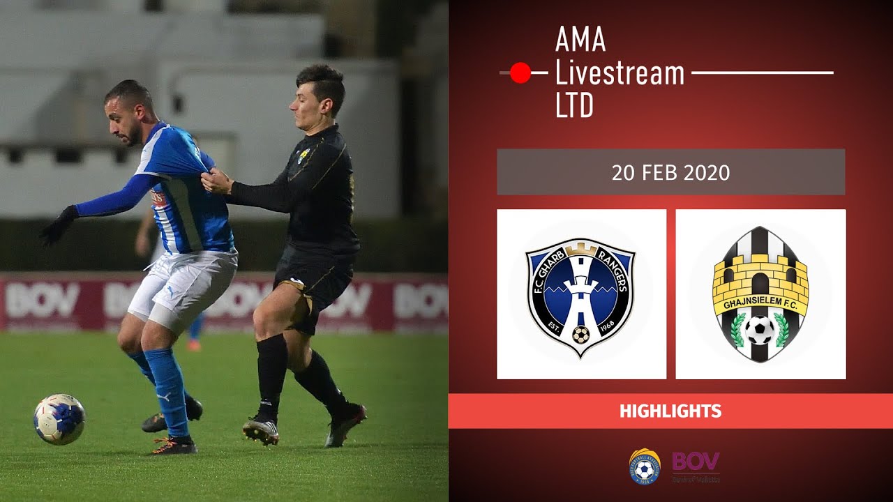 HIGHLIGHTS | Gharb Rangers - Ghajnsielem | BOV Gozo FL 1st Division ...