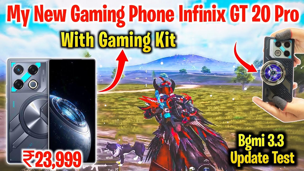 My New Gaming Phone Infinix GT 20 Pro With Gaming Kit | Infinix GT 20 ...