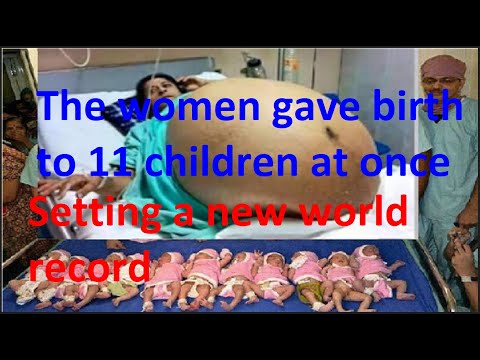 What Is The World Record For Childbirth