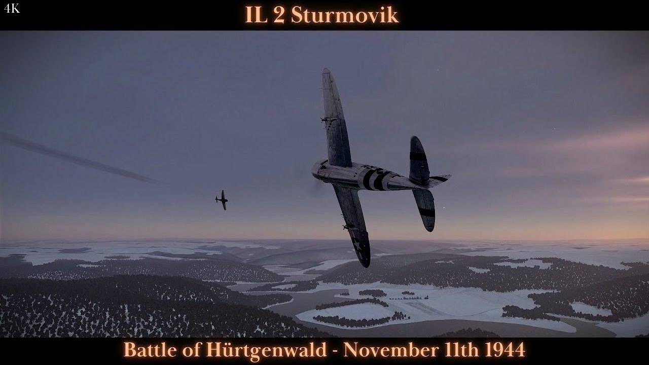 IL 2 Sturmovik Battle of Hürtgenwald - "November 11th 1944" - 4K - YouTube