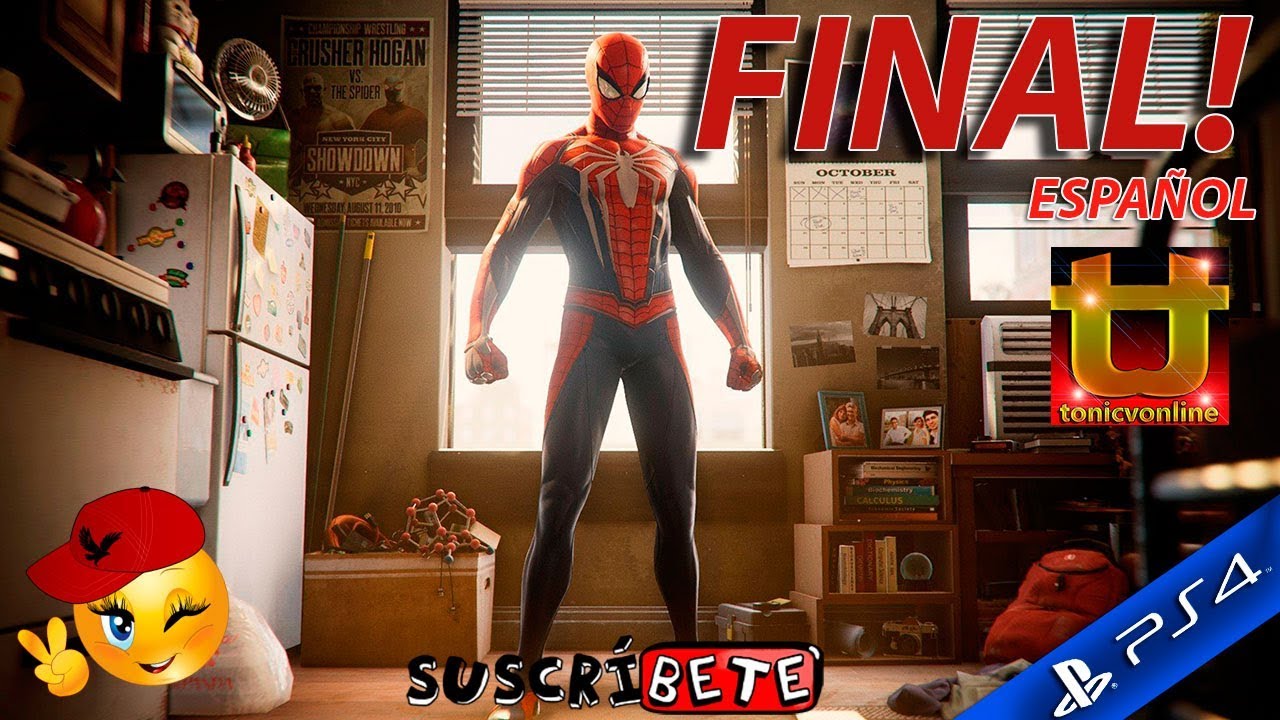 Spider-Man FINAL gameplay español ps4 - YouTube