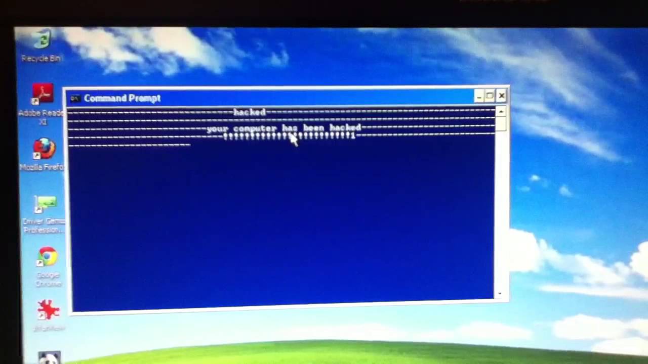 Make a fake blue screen of death! - YouTube