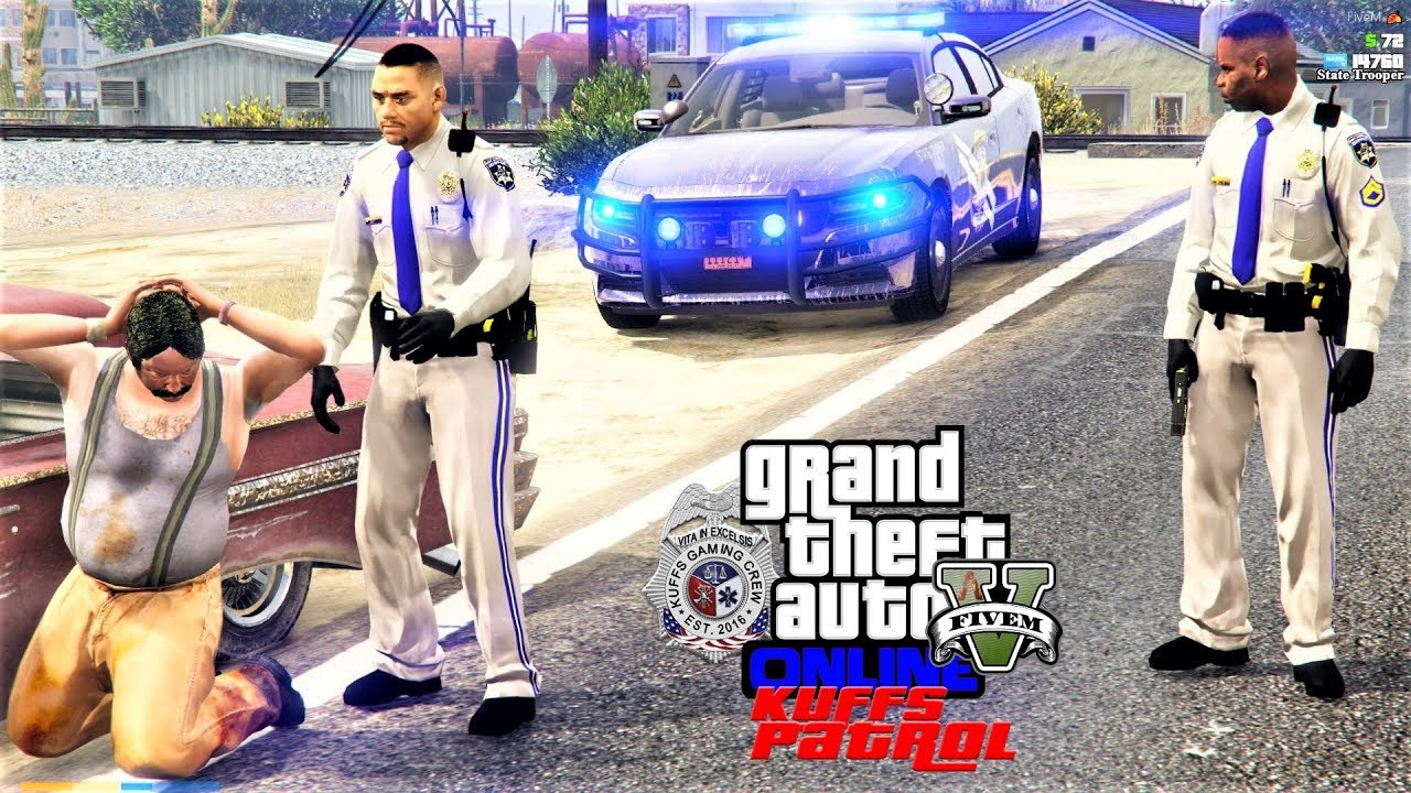 GTA 5 Police Mod KUFFS vRP FiveM #315 Super Troopers - YouTube