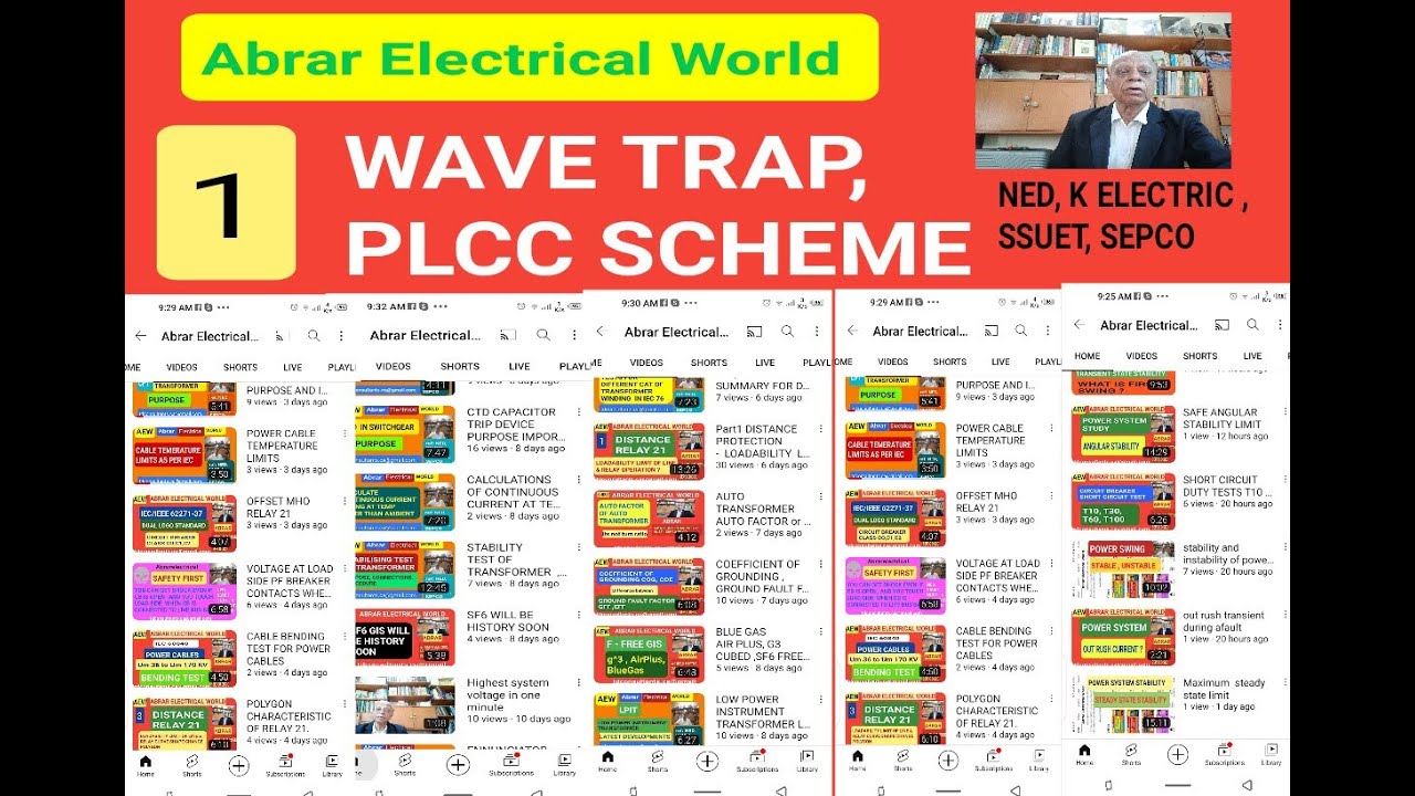 WAVE TRAP, POWER LINE CARRIER, LINE TRAP - YouTube