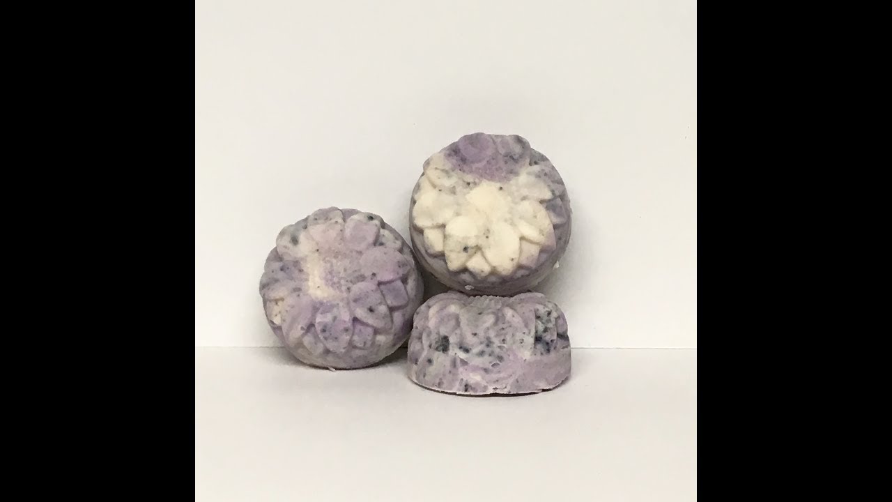 Lavender Soleseife Soap Tutorial With Recipe - YouTube