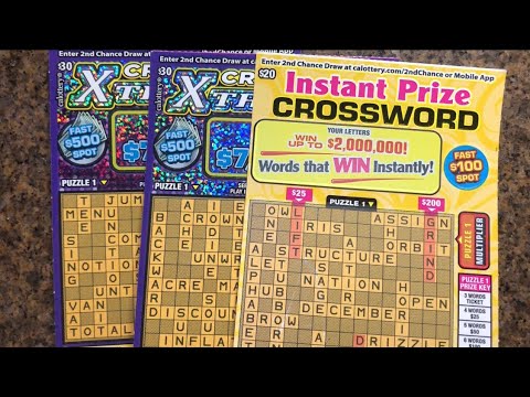 Awesome bonus win‼️Intant Prize Crossword and Crossword XTReme🍀🍀🍀🍀🤑🤑 ...