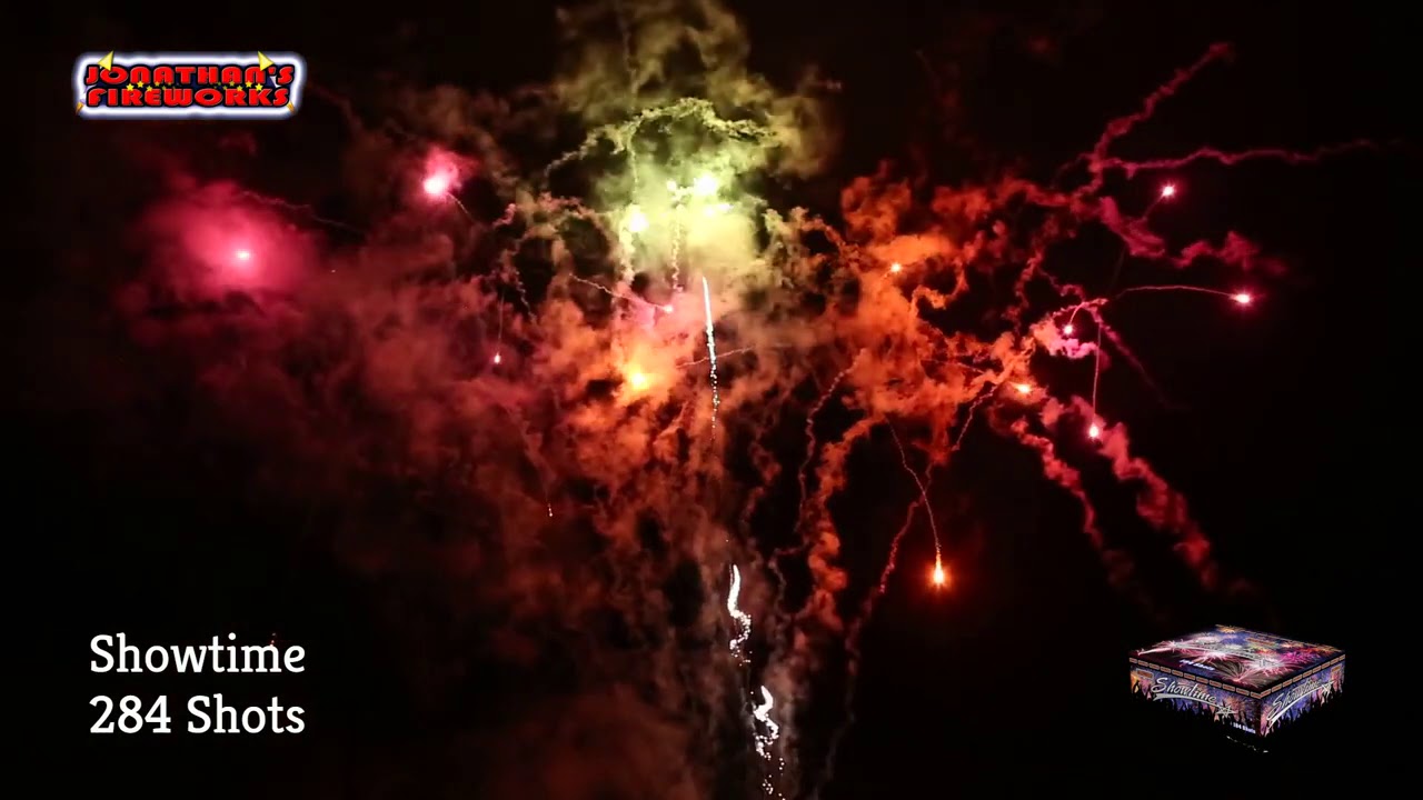 Showtime Display in a Box by Jonathan's Fireworks - YouTube