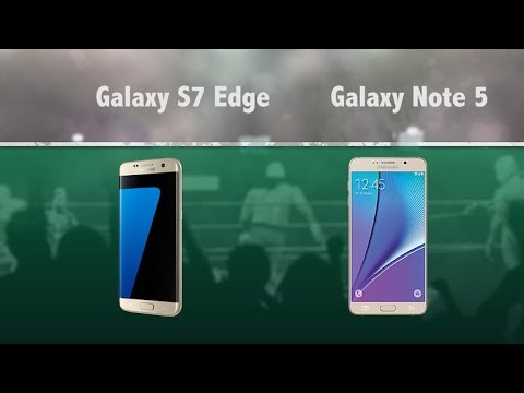 Galaxy S7 Edge vs Galaxy Note 5: ¿Cuál es el mejor celular Samsung ...