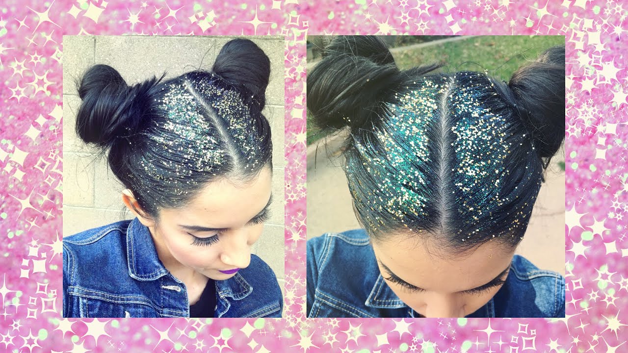 Glitter Roots Tutorial - YouTube