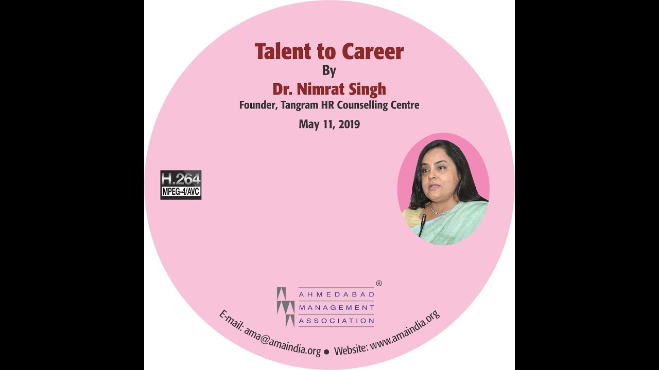 Talent to Career by Dr. Nimrat Singh - YouTube