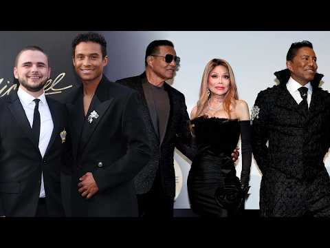 MICHAEL Premiere: Real-Life Jackson Family Steps Out to Support Late Brother's Biopic