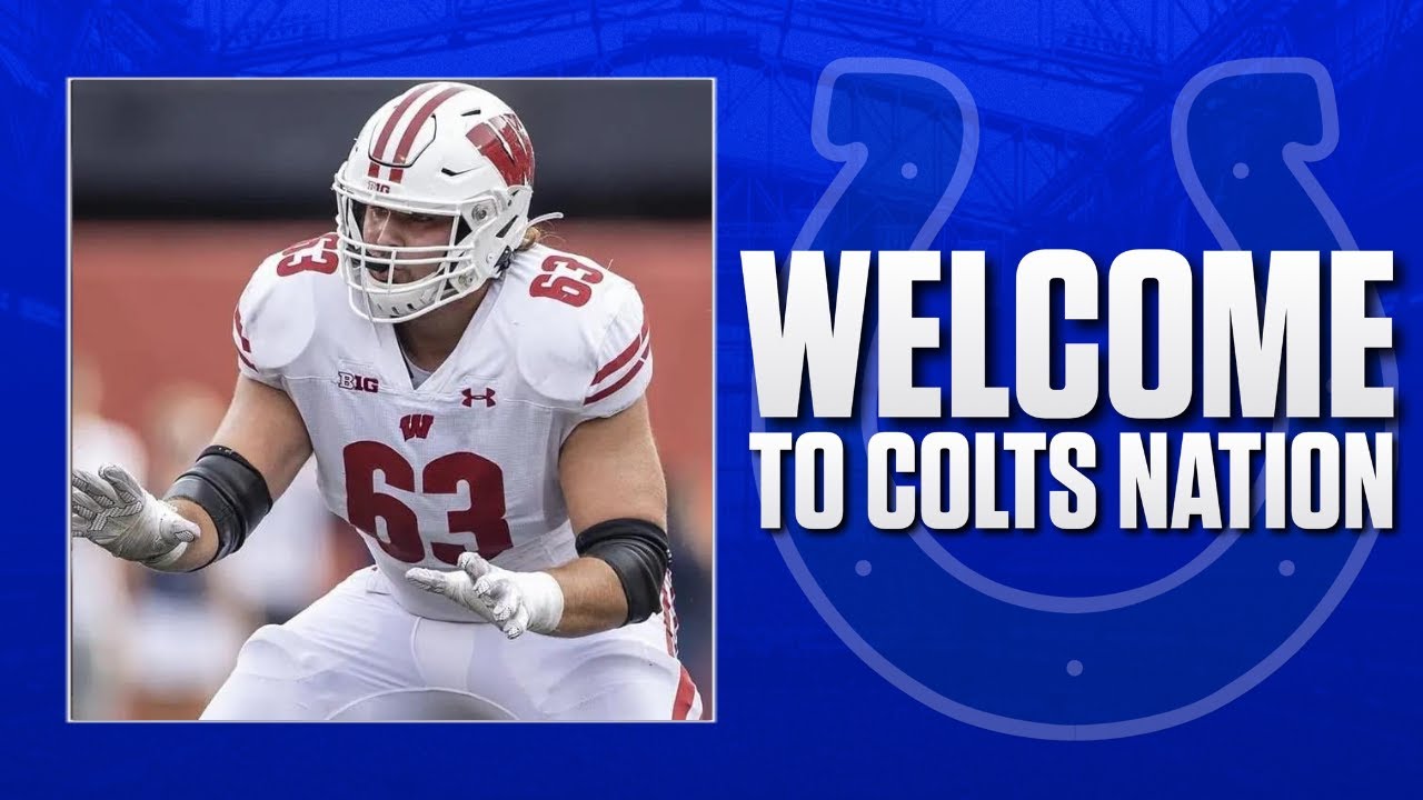 Indianapolis Colts Select Wisconsin OC Tanor Bortolini At Pick #117 ...