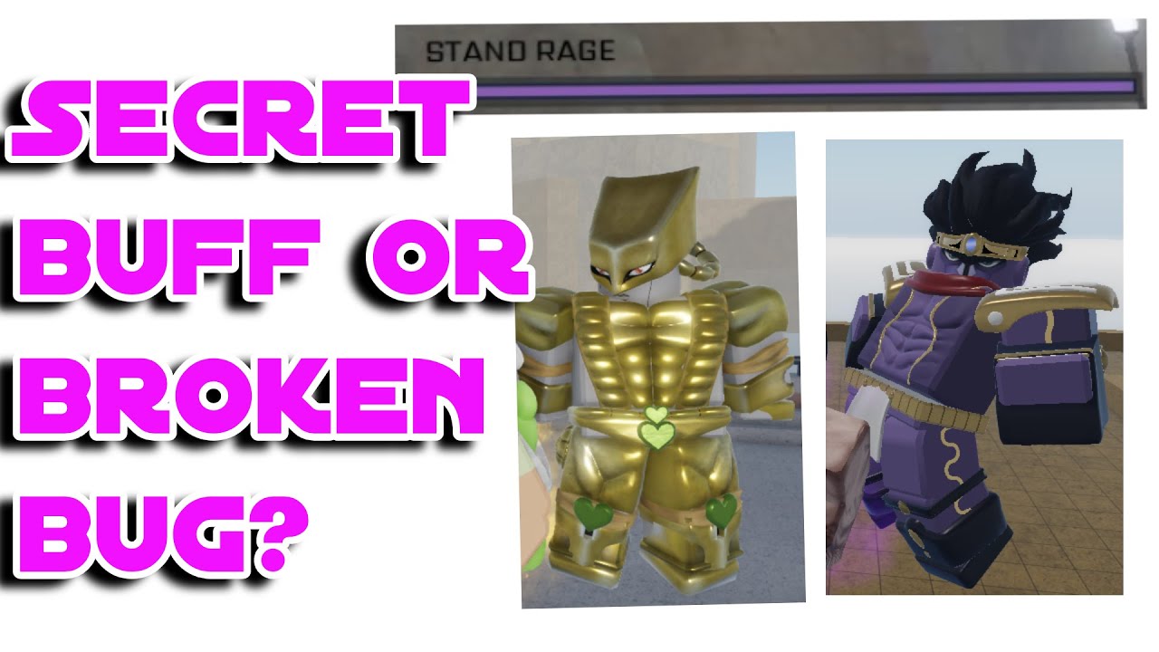 [YBA] Star Platinum AND The World got a GAMEBREAKING BUFF / BUG ...