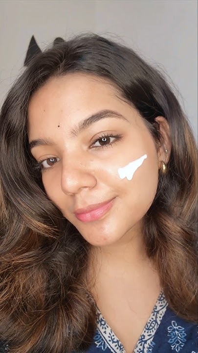 വെള്ളം 😌പോലെയുള്ള sunscreen 🌞🩵#dailyvlog #skincarereview #entertainment ...
