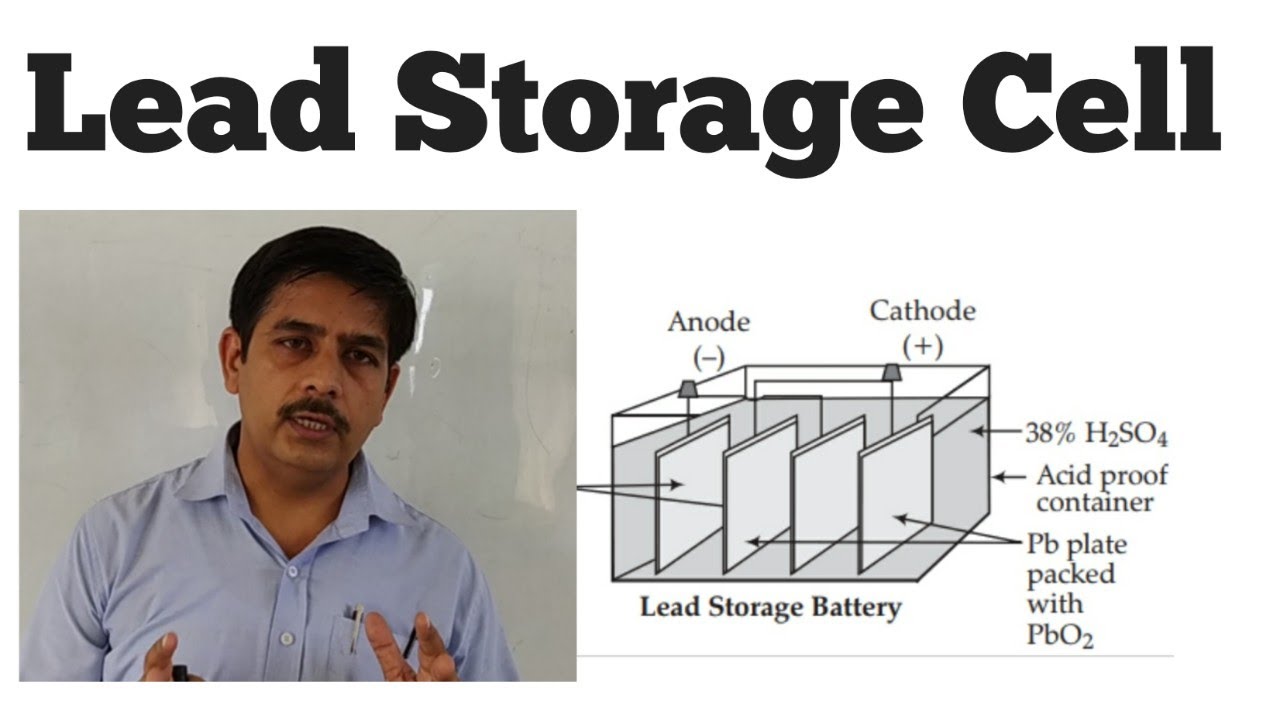 Lead storage cell & Nicad cell - YouTube