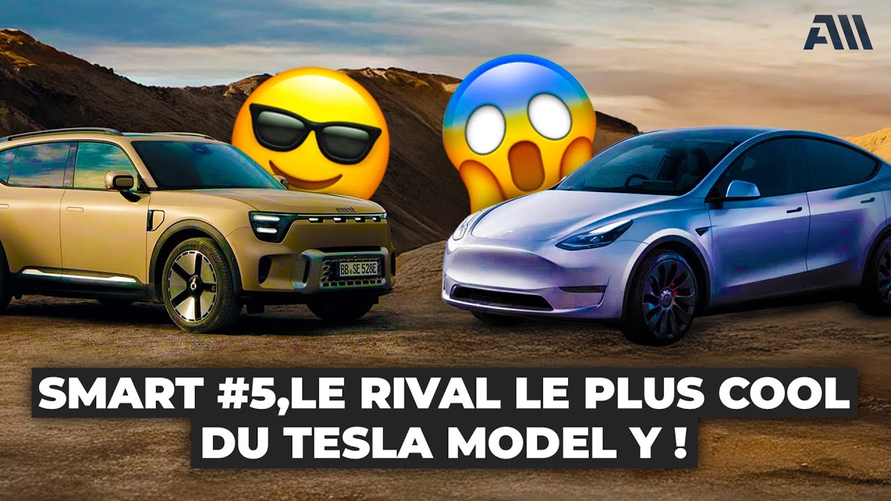 Smart #5, le rival le plus cool du Tesla Model Y ! 🔥 - YouTube