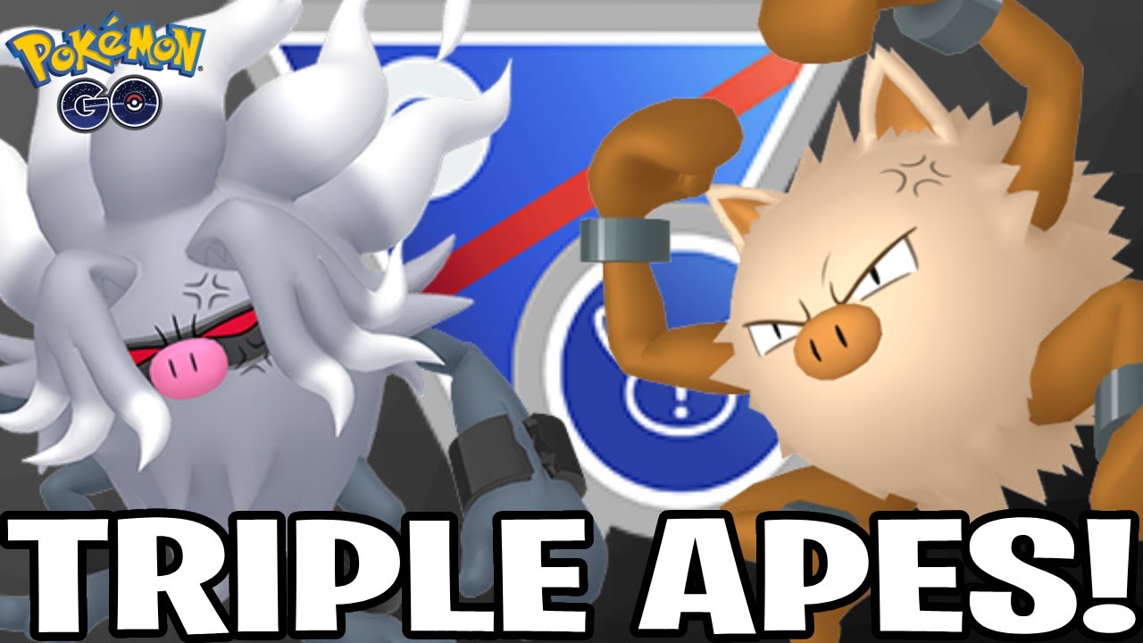 TRIPLE APE TEAM!!! Great League Remix for Pokemon GO Battle League ...