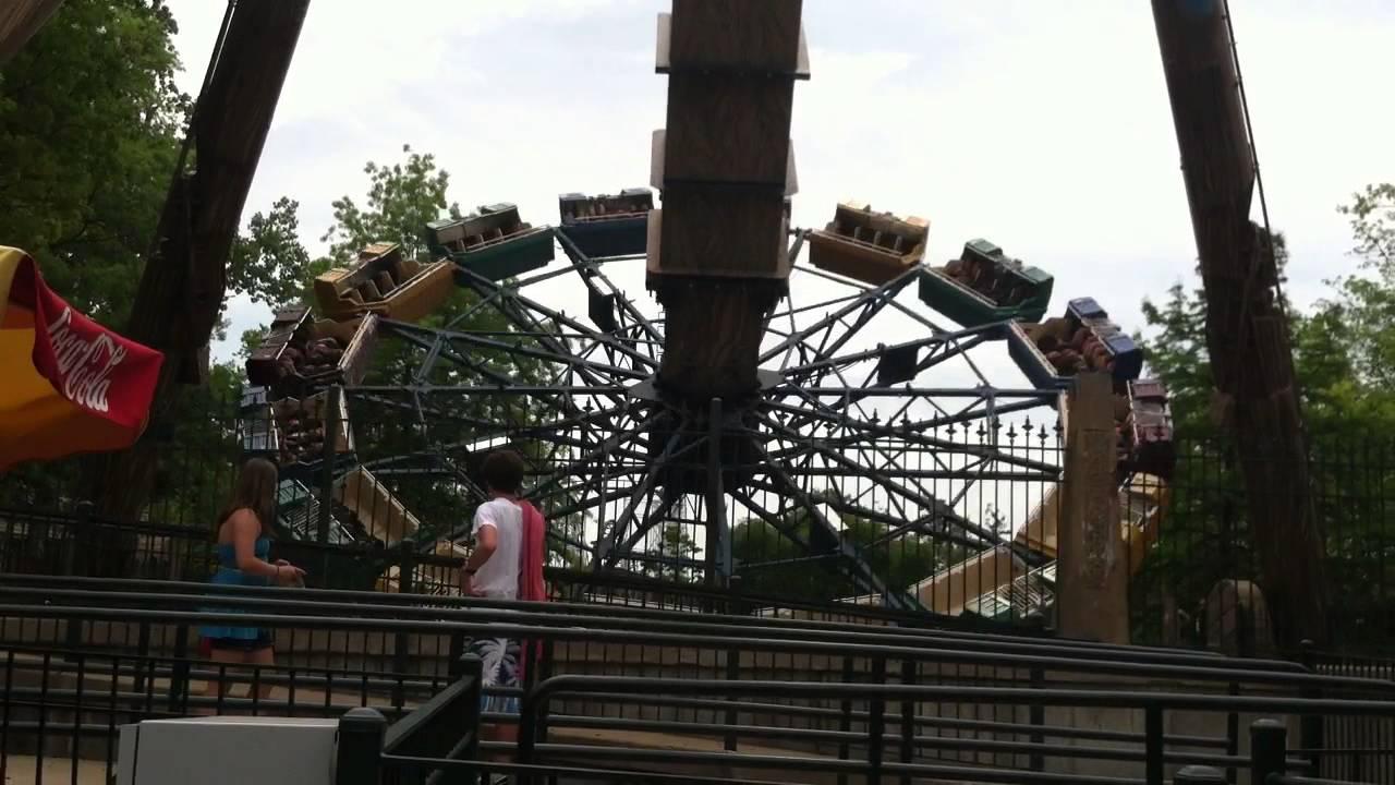 Xcalibur (Off Ride) - Six Flags St. Louis - YouTube