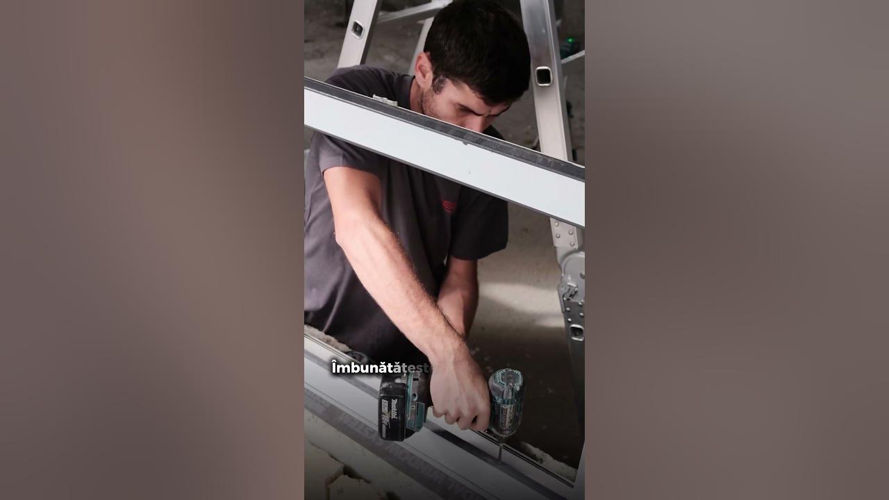 Ferestre PVC cu geam termopan - Aeroc.md - YouTube