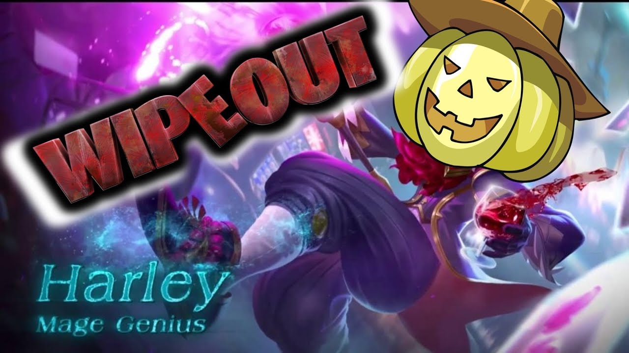 Halloween Event - WIPE OUT Berkali-Kali Dengan HARLEY - YouTube