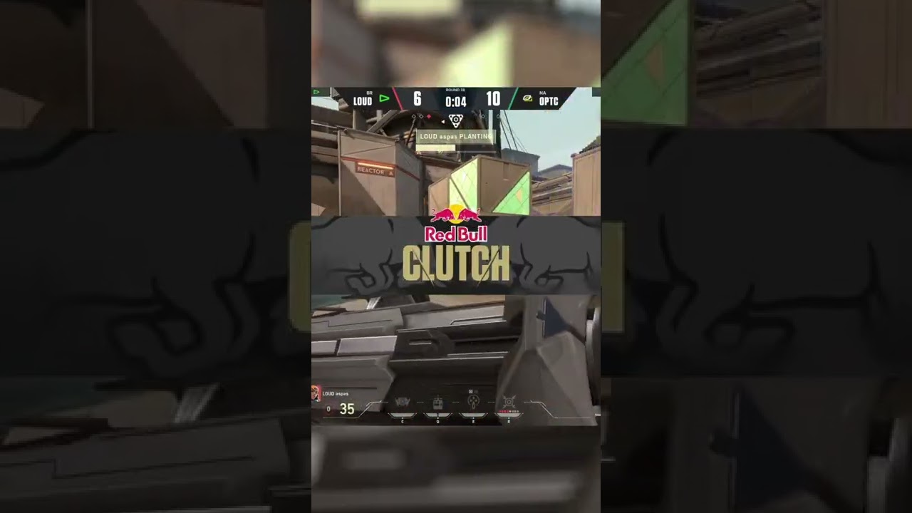 LOUD ASPAS insane CLUTCH against OPTIC | Esports Play of the Month ...