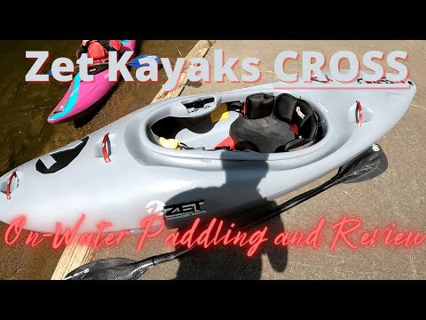 Zet Kayaks Cross: On water review and paddling, NOC Hole and Nantahala ...