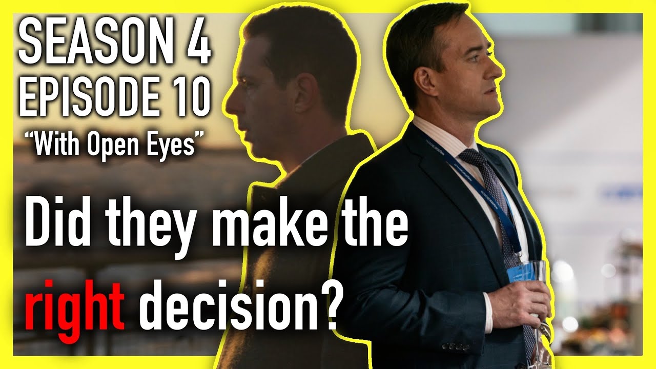 Succession Finale "With Open Eyes": The Complete Analysis - YouTube