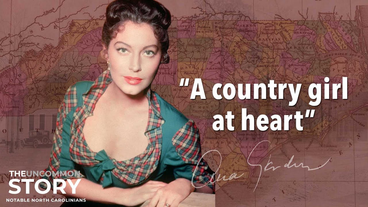 Ava Gardner | The Uncommon Story: Notable North Carolinians - YouTube