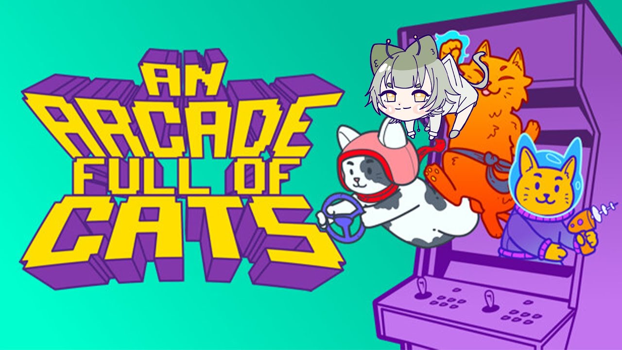 [ An Arcade Full of Cats ] 1隻貓貓,2隻貓貓,3隻貓貓,4隻貓貓,5隻貓貓,6隻貓貓 ...