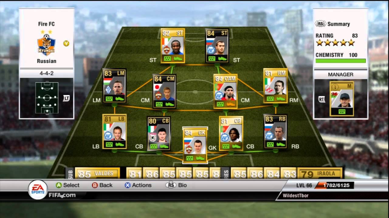 FIFA 12 | Ultimate Team | Russian League Squad Update!!! - YouTube