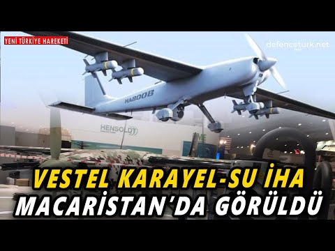 Vestel'in Efsane İHA'sı Karayel Su Macaristan'da Görüntülendi