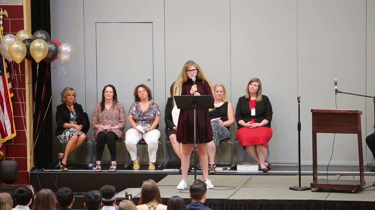 Tyee Middle School 8th Grade Promotion Performance: Imagine - YouTube